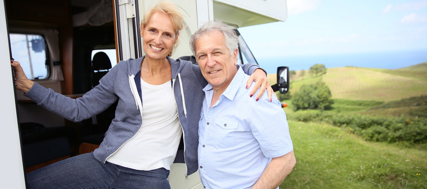 Senior Couple in RV | Age Friendly Silicon Valley